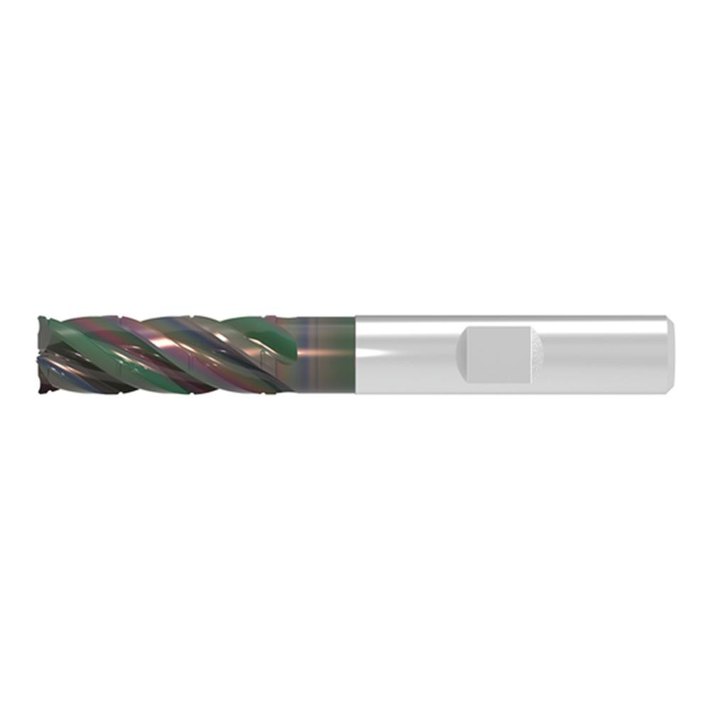 WNT - Corner Radius End Mill: 16.00 mm Dia, 48.00 mm LOC, 0.32 mm ...