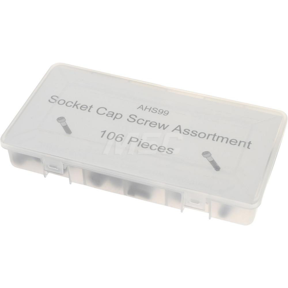 Value Collection - Screw Assortments; Assortment Type: Socket Head Cap ...
