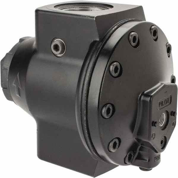 Norgren - Compressed Air Regulator: 1-1/2" NPT, 450 Max psi, Hi-Flow ...