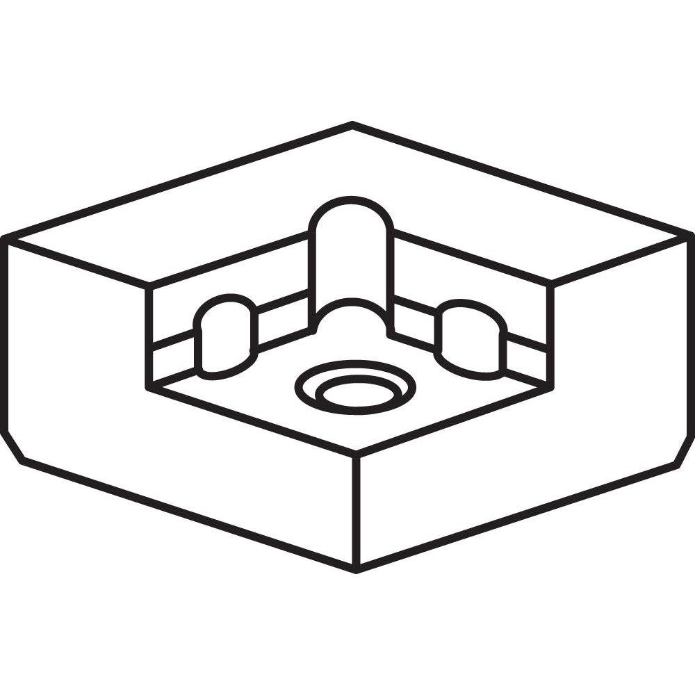 Kyocera - SPMT Insert Style, Indexable Milling Cartridge | MSC Direct