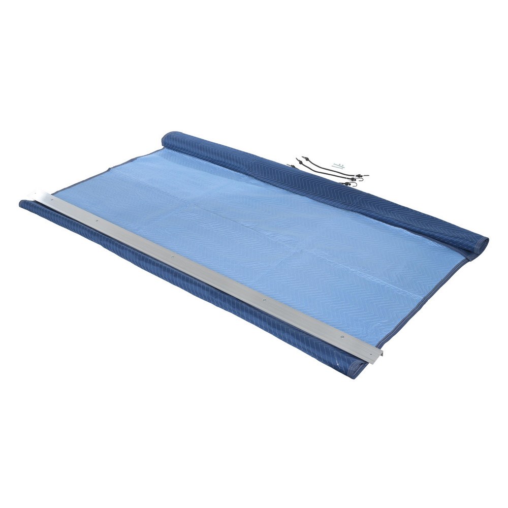 Vestil - 8' Long Polyester Blend Dock Strip Door Dock Insulation ...