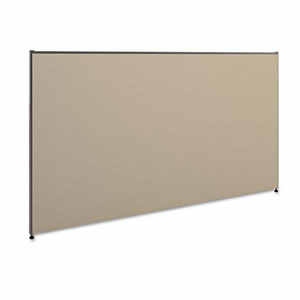 Hon - Fabric Panel Partition: 72" OAW, 42" OAH, Gray | MSC Direct