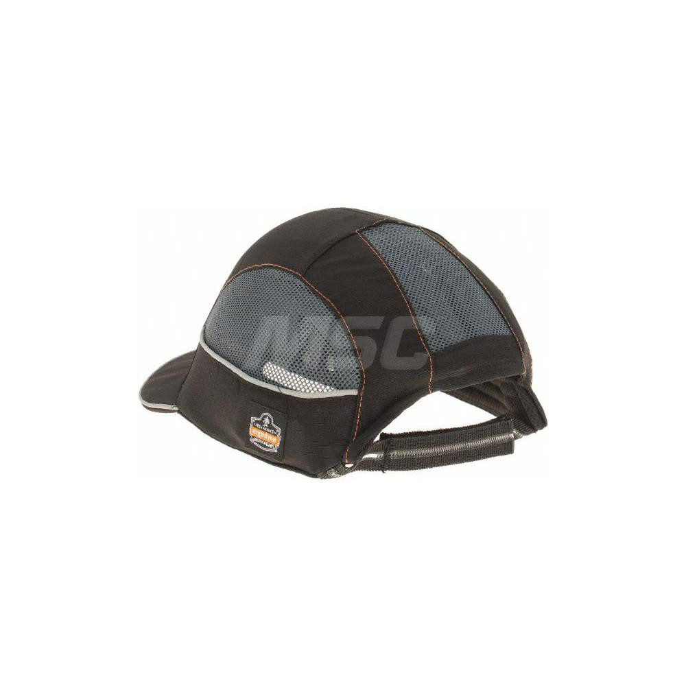 Ergodyne - Adjustable Hook & Loop Strap Vented Bump Cap with LED Lights ...