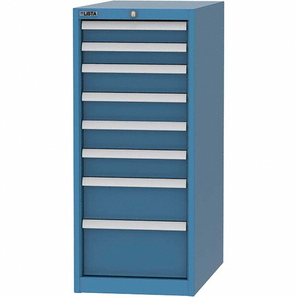 LISTA - Modular Steel Storage Cabinet: 16-29/32" Wide, 28-1/2" Deep, 39 ...
