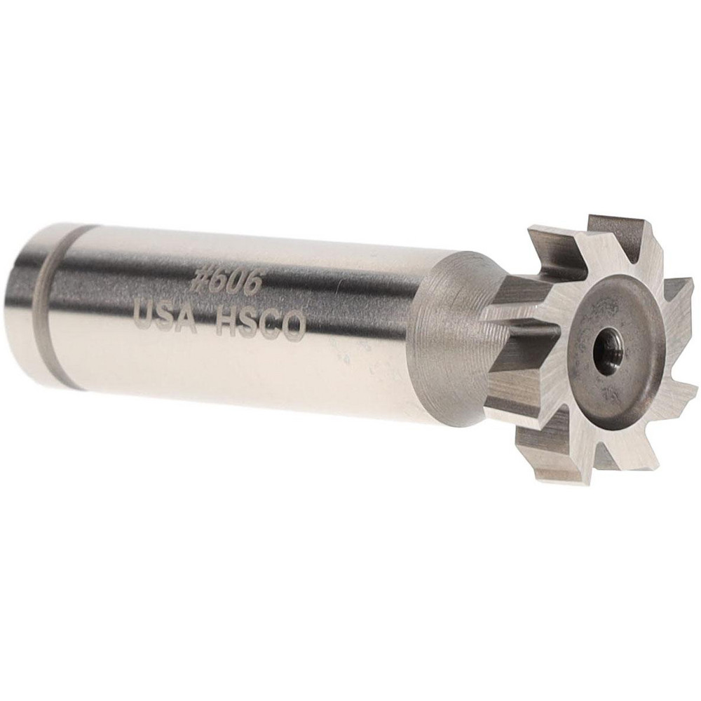 Made in USA - Woodruff Keyseat Cutter: 5/8" Cut Dia, 1/8" Cut Width, 1/ ...