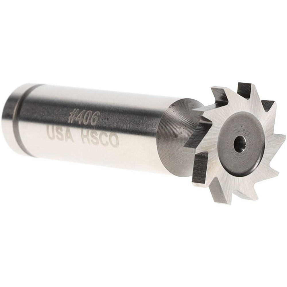 Made in USA - Woodruff Keyseat Cutter: 3/4" Cut Dia, 1/8" Cut Width, 1/ ...