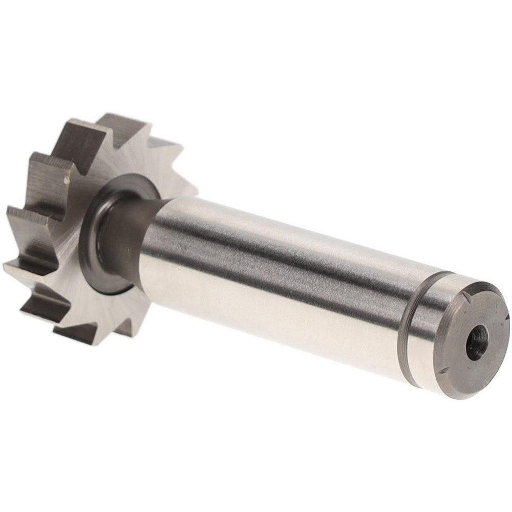 Made in USA - Woodruff Keyseat Cutter: 1" Cut Dia, 1/4" Cut Width, 1/2 ...