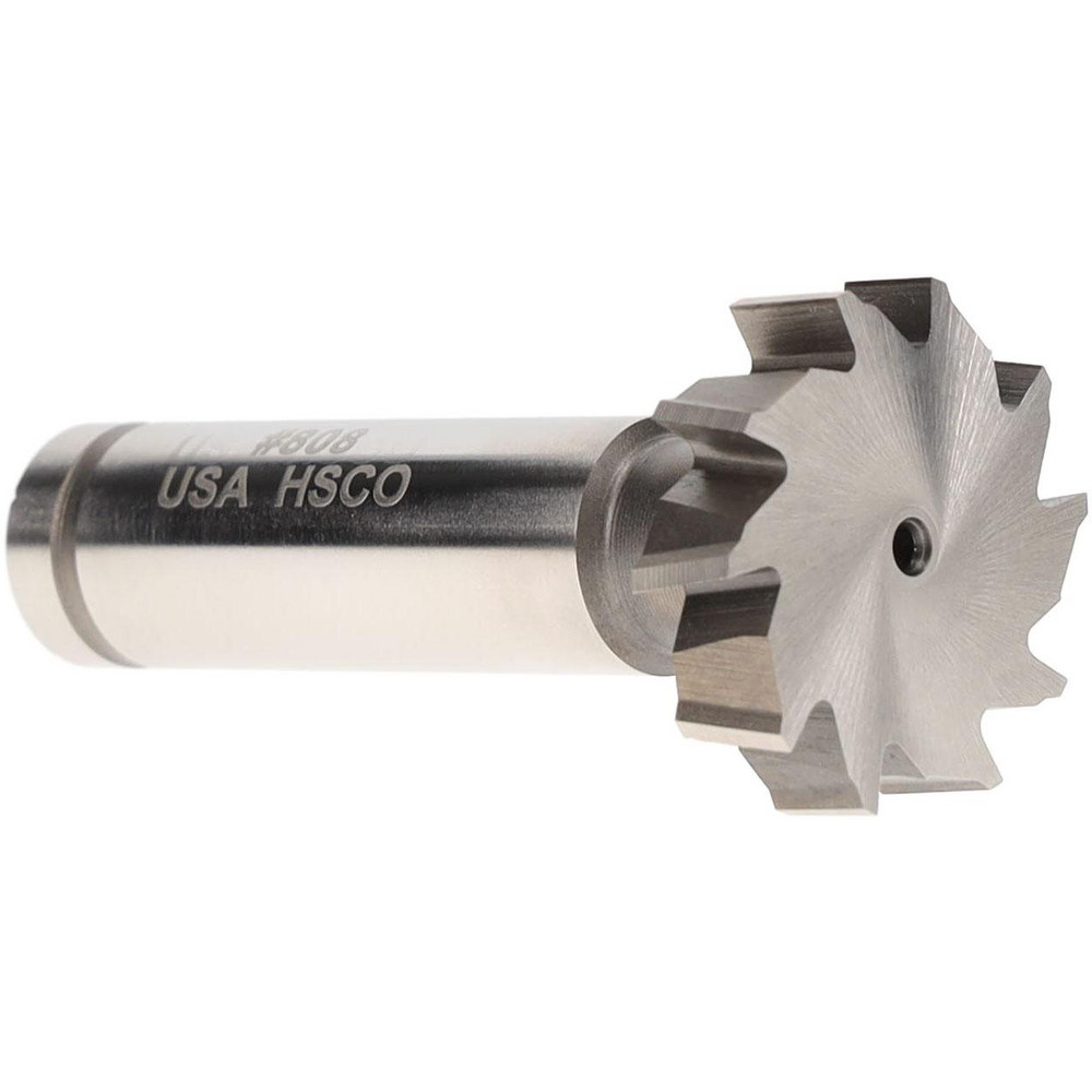 Made in USA - Woodruff Keyseat Cutter: 1" Cut Dia, 1/4" Cut Width, 1/2 ...