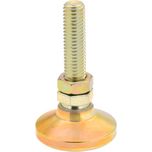 Gibraltar - 1/2-13 Bolt Thread, Studded Pivotal Stud Mount Leveling Pad ...