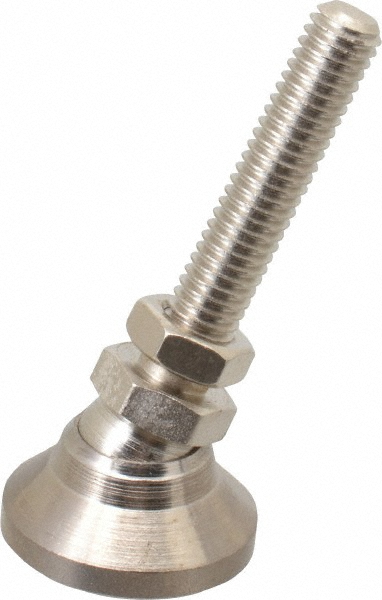 Gibraltar - 3/8-16 Bolt Thread, Studded Pivotal Stud Mount Leveling Pad ...