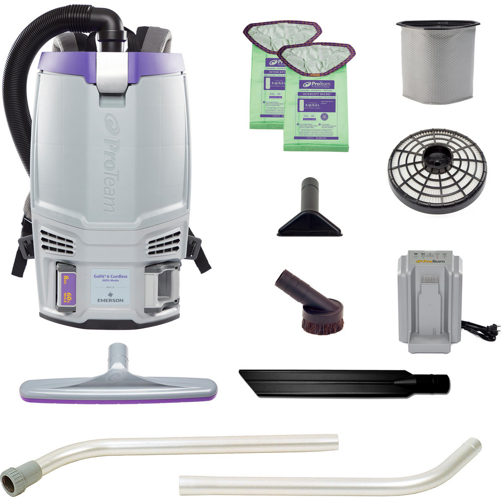 ProTeam - Portable & Backpack Vacuum Cleaners: Power Source: Battery ...