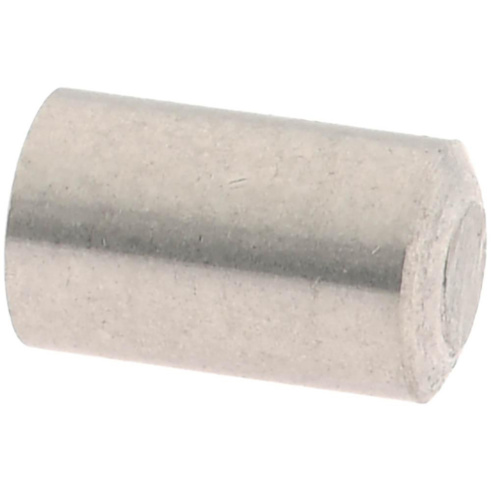 Value Collection - Dowel Pin: 4.00 mm Dia, 6.00 mm OAL, Stainless Steel, Grade 316, Bright ...