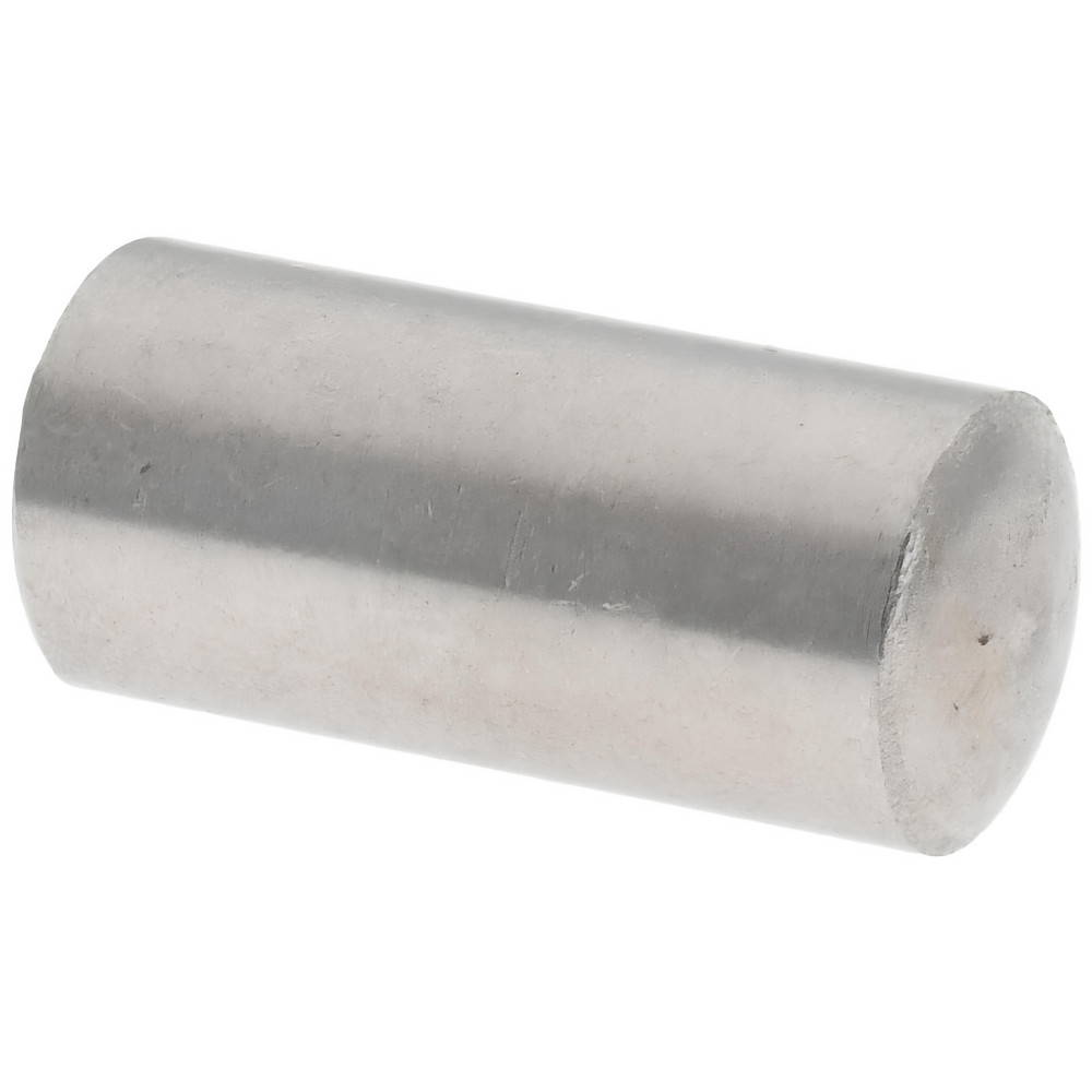 Value Collection - Dowel Pin: 6.00 mm Dia, 12.00 mm OAL, Stainless Steel, Grade 316, Bright ...