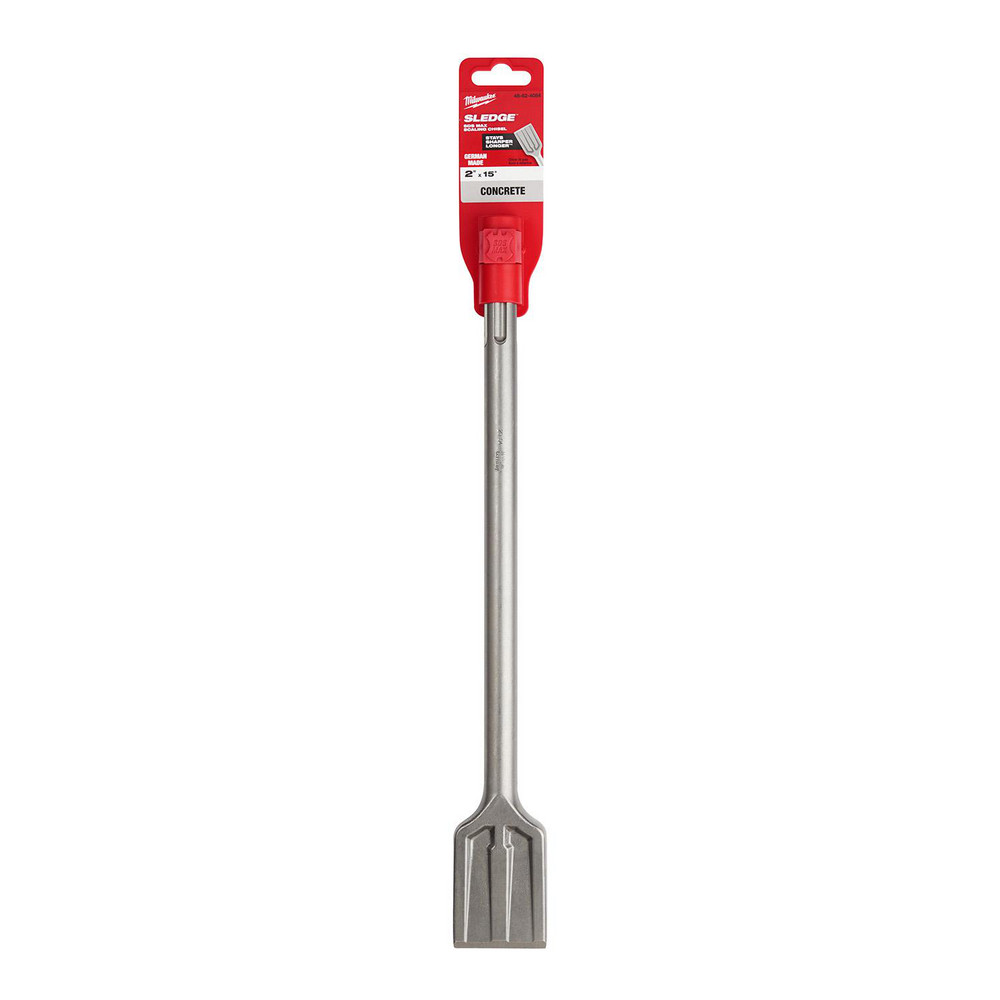 Milwaukee Tool - Hammer & Chipper Replacement Chisels: Chisel Type: Scaling Chisel; Head Width ...