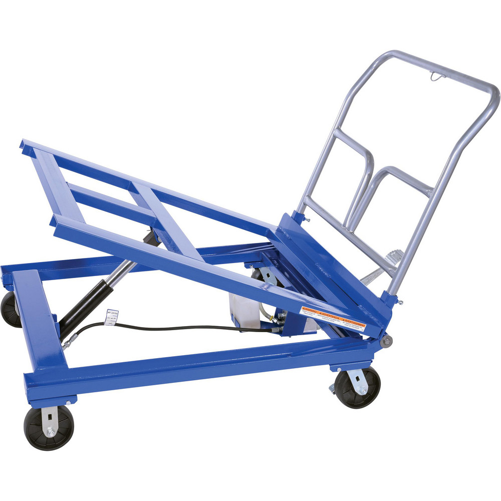 Vestil - Mobile Hand Lift Table: 2,500 lb Capacity, 10 to 23" Lift ...