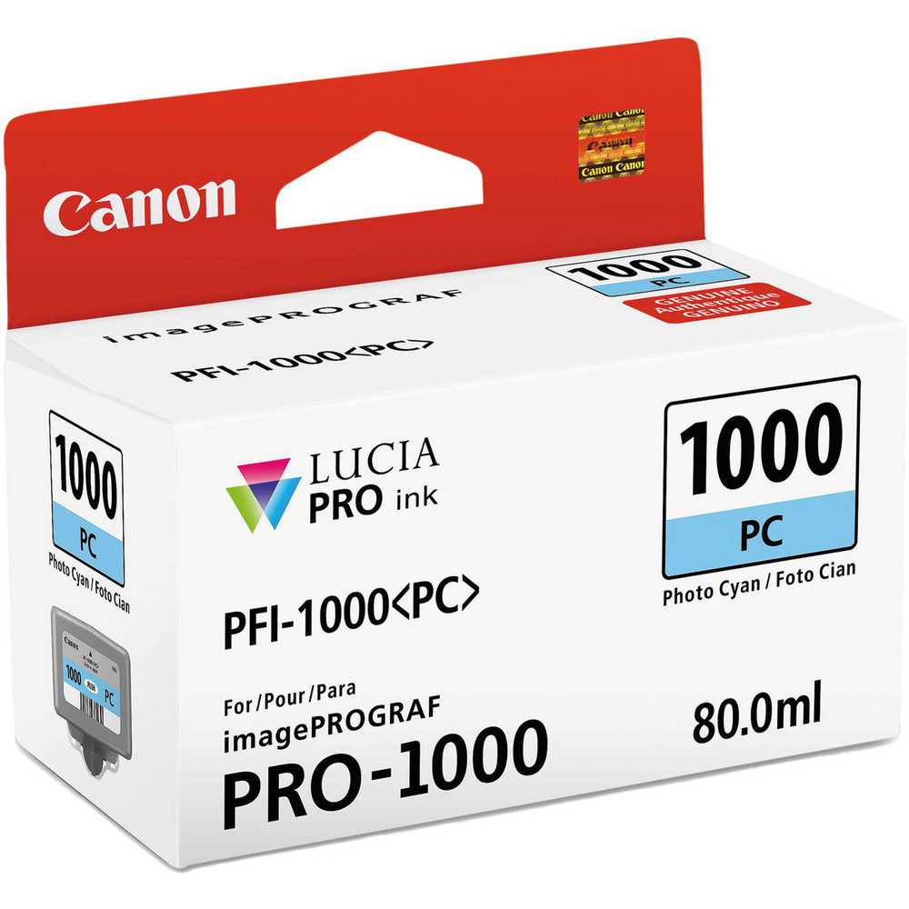 Canon - Office Machine Supplies: Ink/Ink Cartridges, Photo Cyan | MSC ...