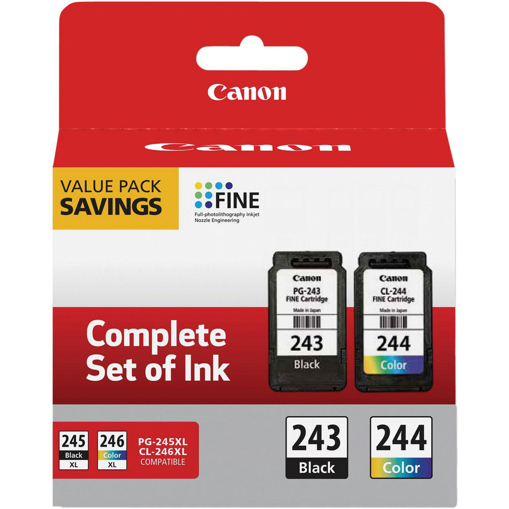 Canon - Office Machine Supplies: Ink/Ink Cartridges, Black & Color, 1 ...