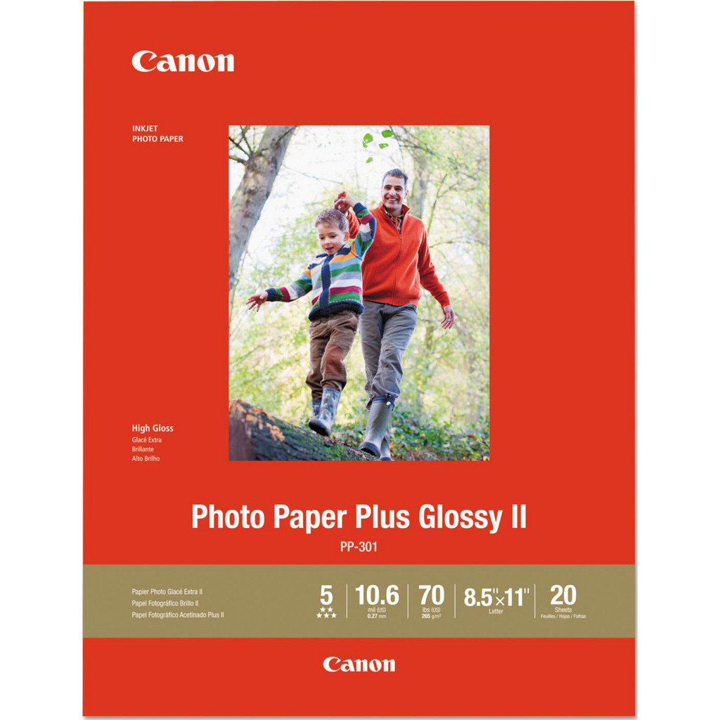 Canon - Office Machine Supplies: Photo Print Sheets, White | MSC Direct