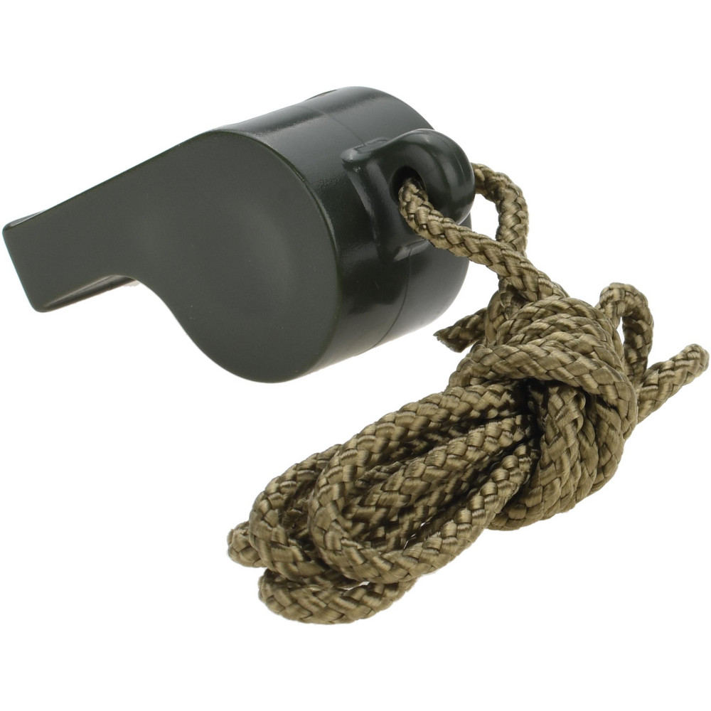 Value Collection - G.I. STYLE OLIVE DRAB WHISTLE W/LANYARD | MSC Direct