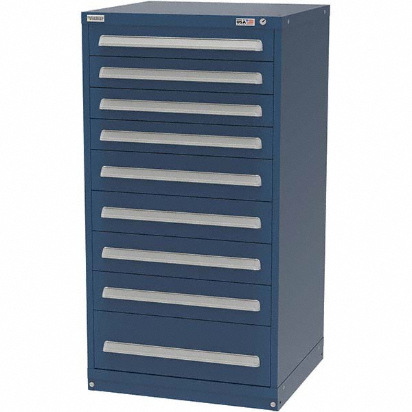 Vidmar - Modular Steel Storage Cabinet: 30" Wide, 27-3/4" Deep, 59 ...