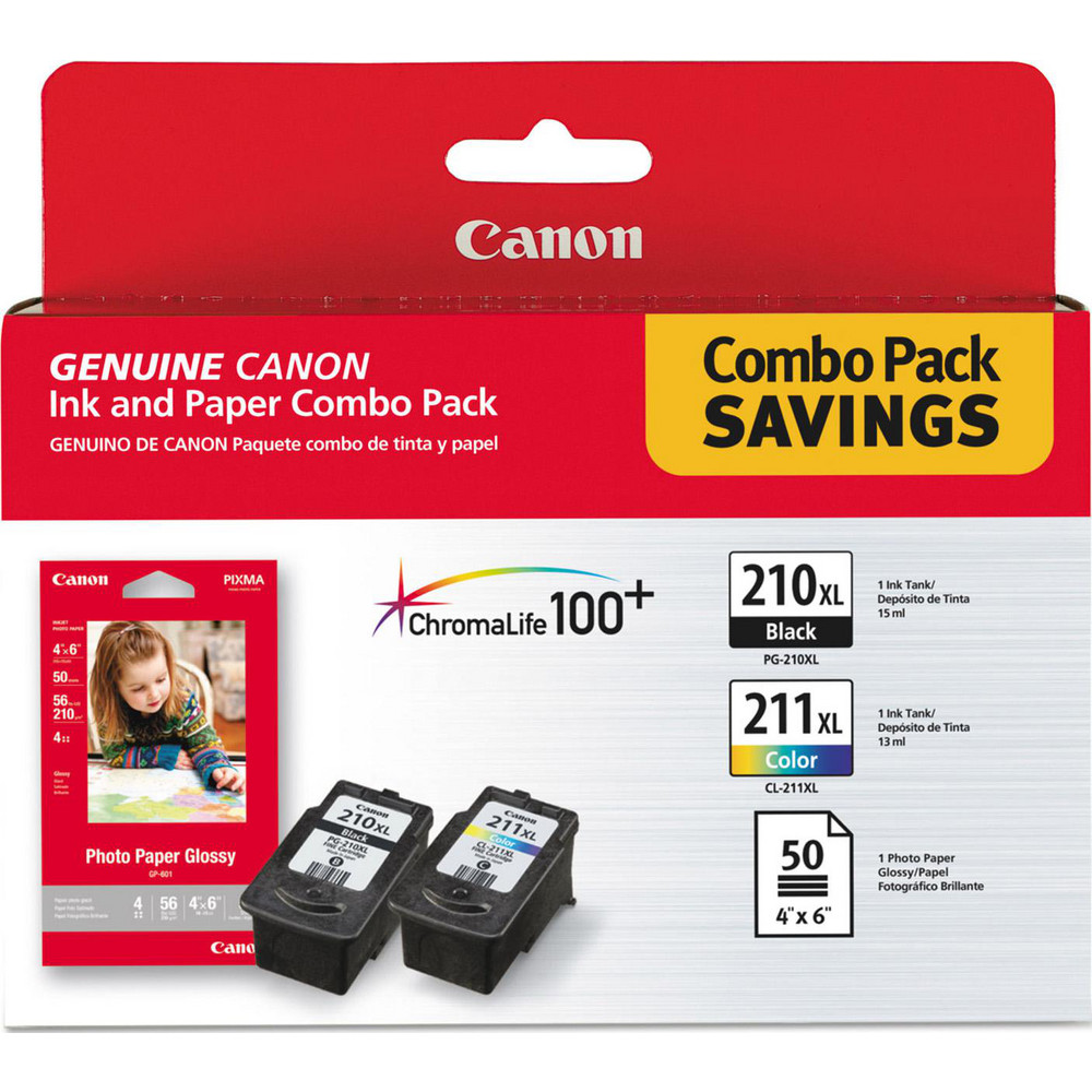 Canon - Office Machine Supplies: Ink & Paper Combinations, Black & Tri ...