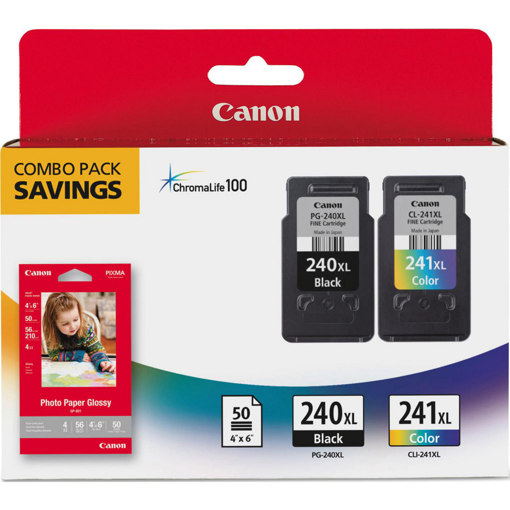 Canon - Office Machine Supplies: Ink & Paper Combinations, Black & Tri ...