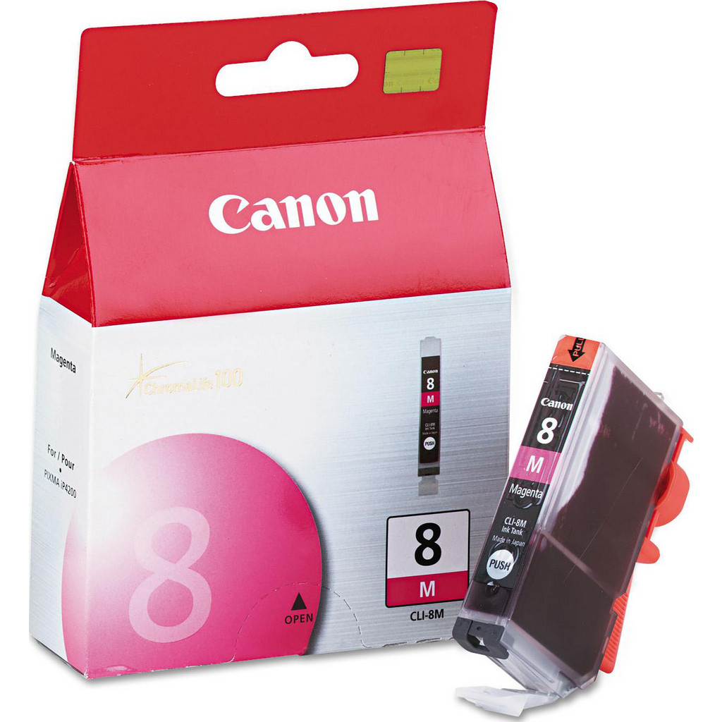 Canon - Office Machine Supplies: Ink/Ink Cartridges, Magenta, 1 per ...