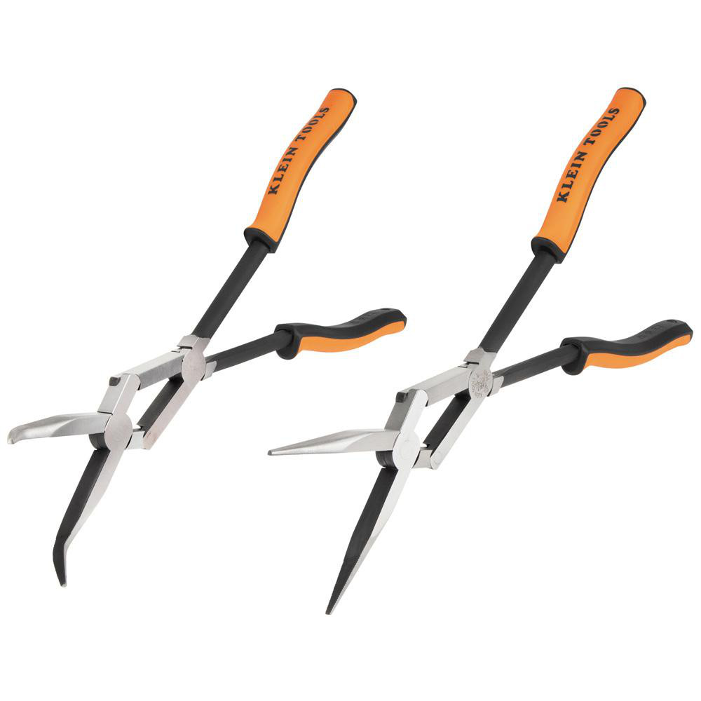Klein Tools - Long Nose Pliers: Pliers Type: Long Nose; Jaw Texture ...