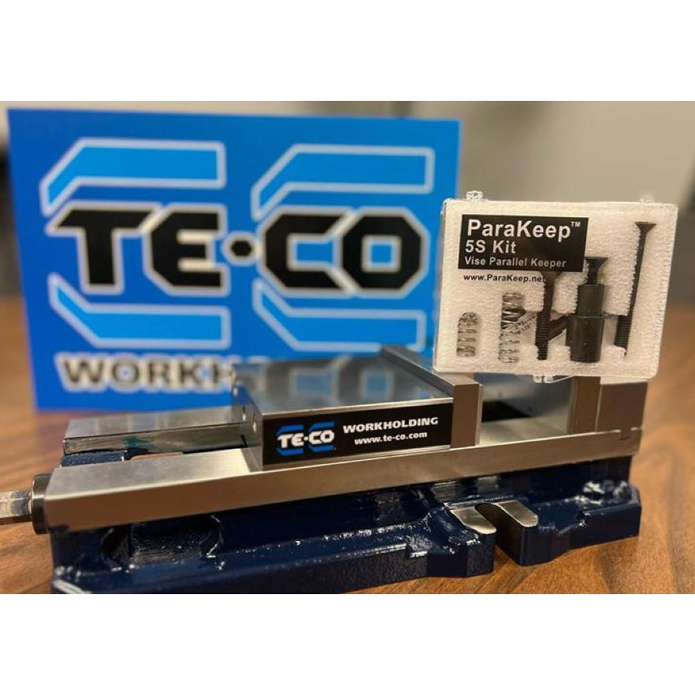 TE-CO - Machine Vise: Single-Station, 6" Jaw Opening | MSC Direct