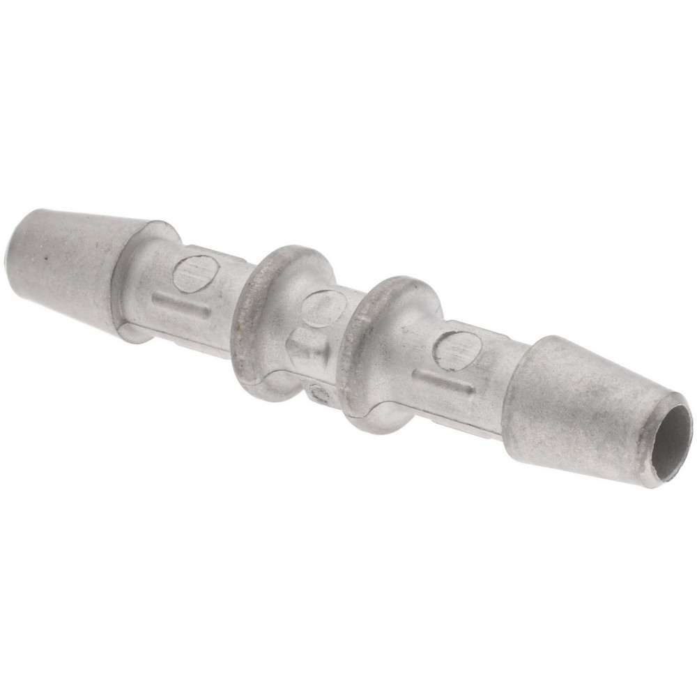 Made in USA - Barbed Tube Straight Coupler: 1/8" Barbs | MSC Direct