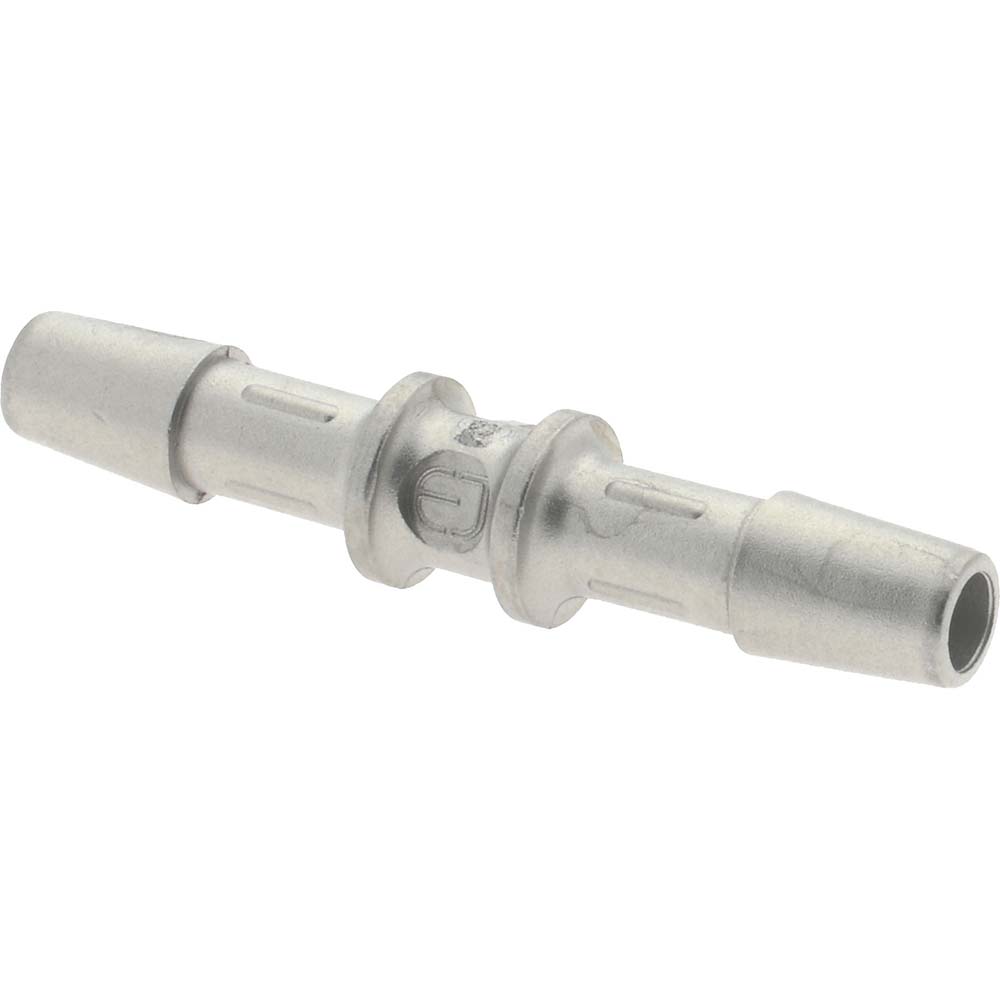 Made in USA - Barbed Tube Straight Coupler: 3/16" Barbs | MSC Direct