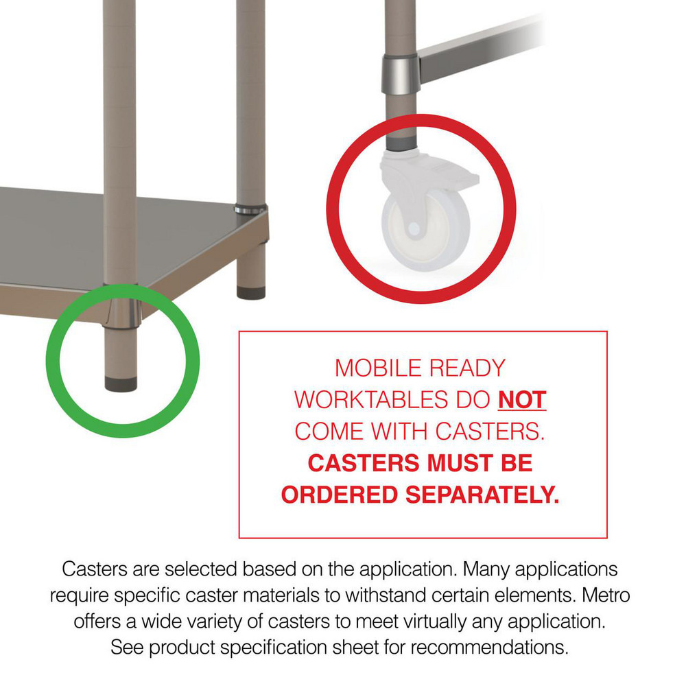 Metro - Mobile Work Benches; Type: Mobile Work Table; Bench Type ...