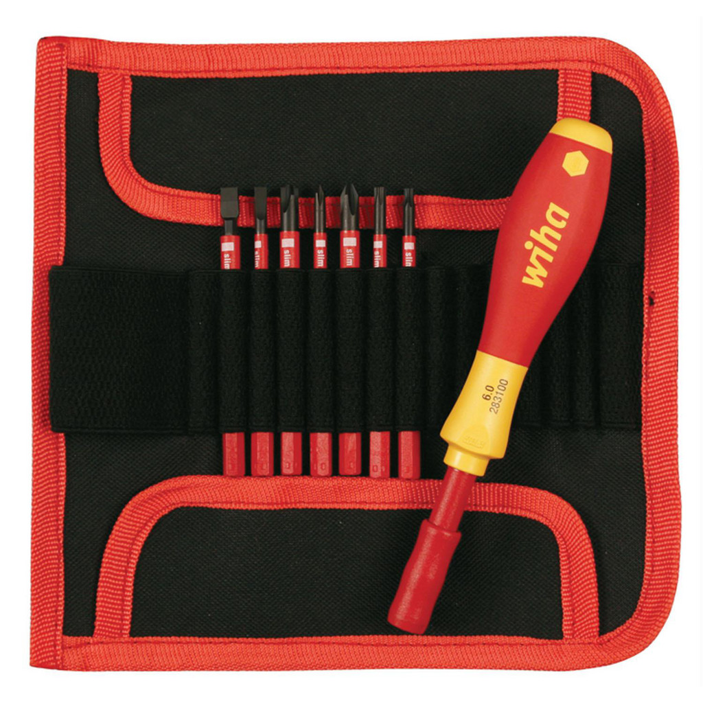Wiha - Screwdriver Bit Sets: Set Type: Slimline, Insulated; Tip Type ...