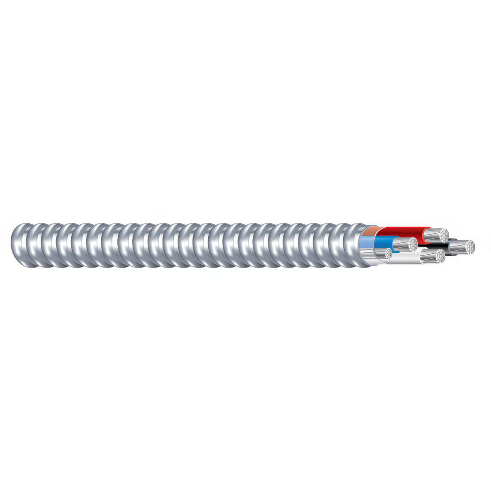 Southwire - Building Wire: MC Cable, 12.000 AWG, Aluminum, Solid Core ...