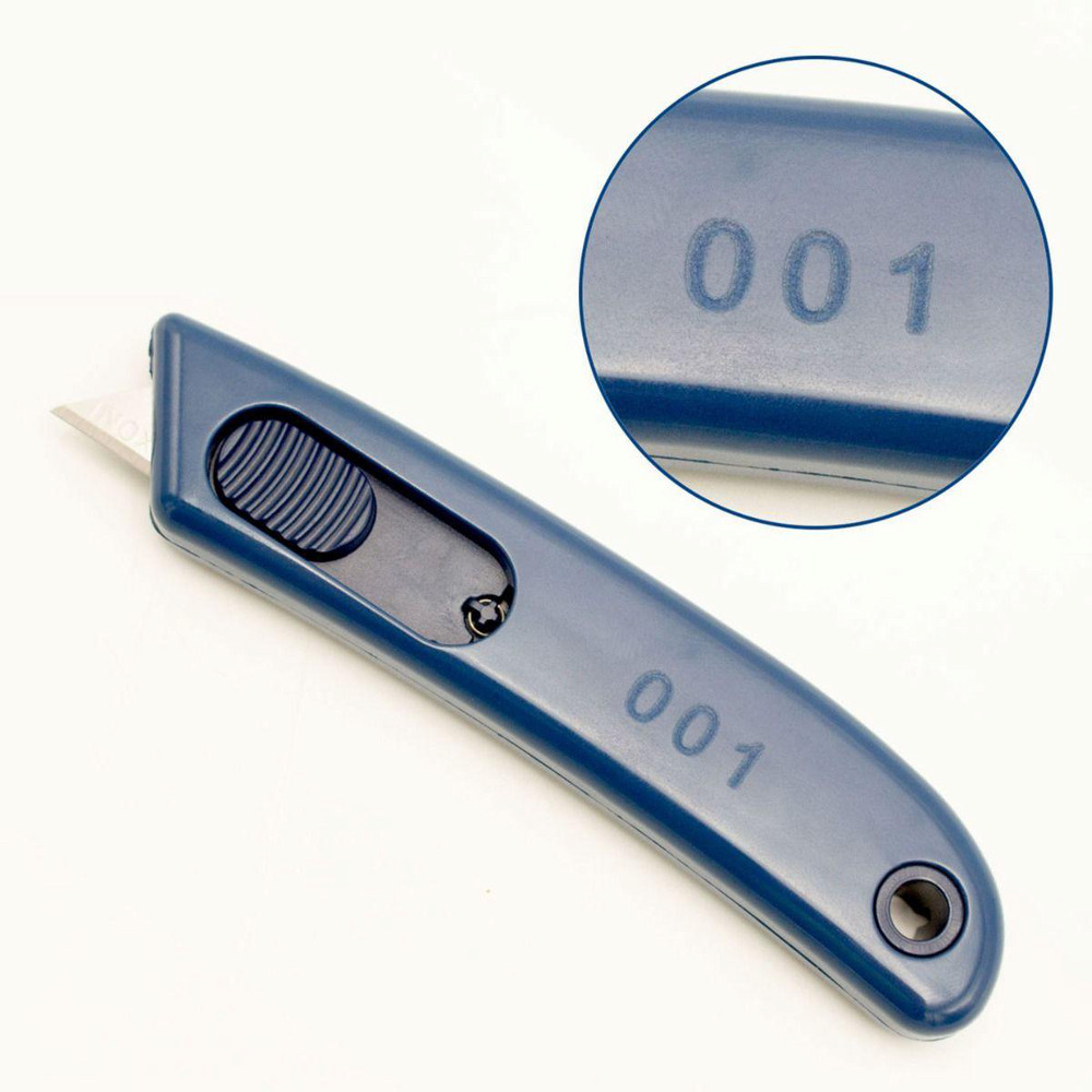 Detectamet - Metal Detectable Utility Knife: 4" Handle, Retractable ...