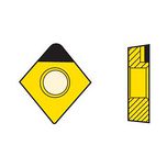 Seco - CCMW 32.52F-L1 PCD20 Polycrystalline Diamond (PCD) Boring Insert ...