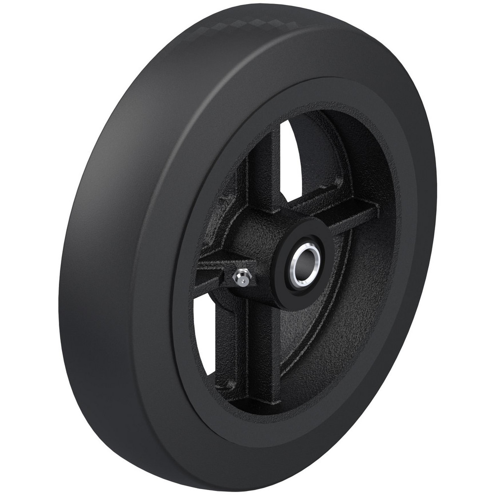 Pegasus - Rigid & Swivel Caster Wheel: Polypropylene, 8" Dia, 2" Wide ...