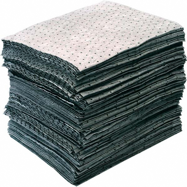 Oil-Dri™ - Sorbent Pads: For Universal Use, 19" Wide, 15" Long, 25 gal ...