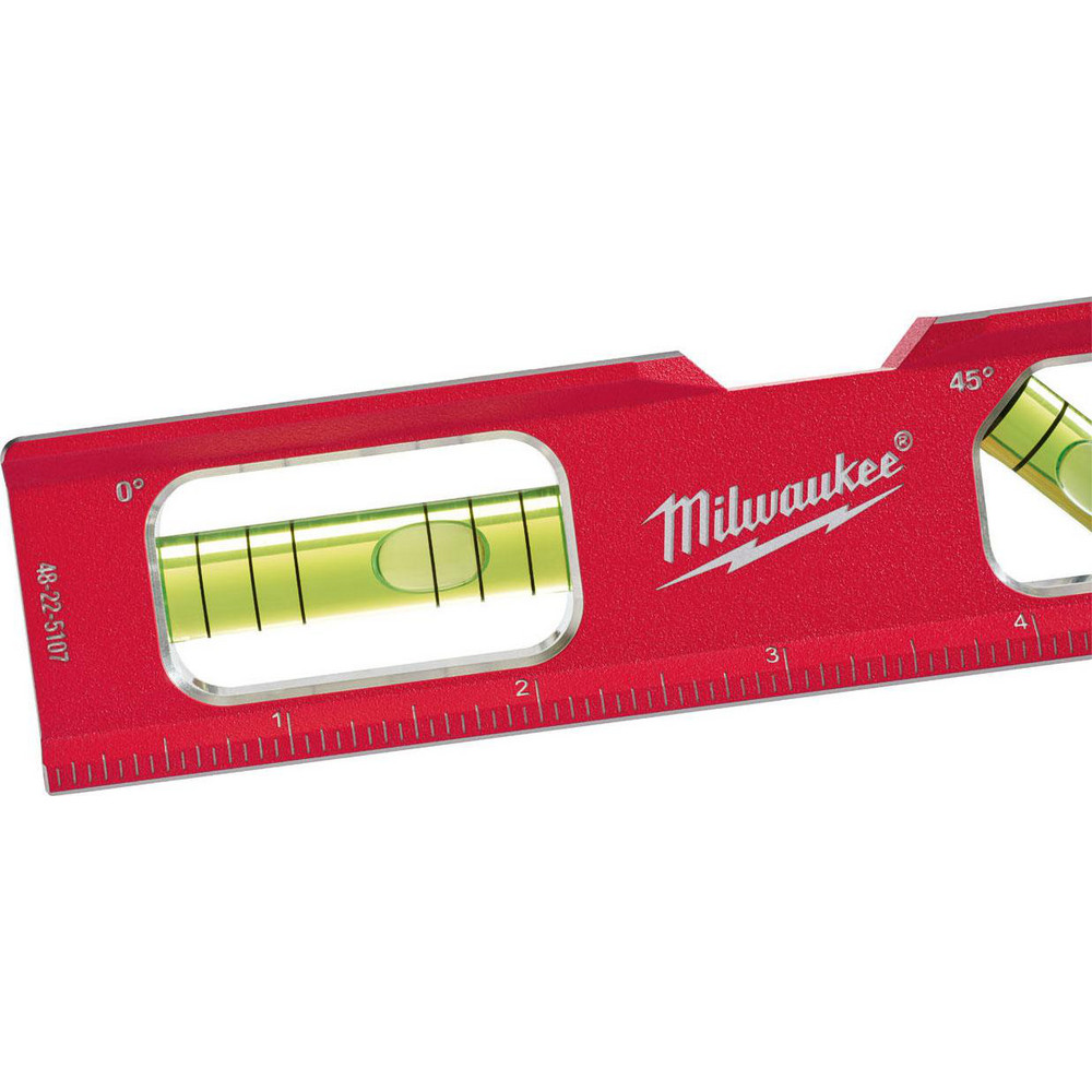 Milwaukee Tool - Magnetic 7" Long 3 Vial Torpedo Level | MSC Direct