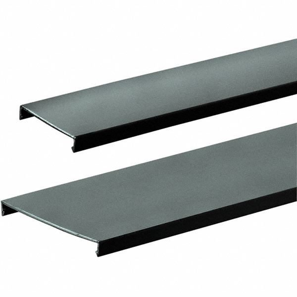 Panduit - Wire Duct Cover: Flush Cover, Gray, 2" Wide, CE, CSA ...