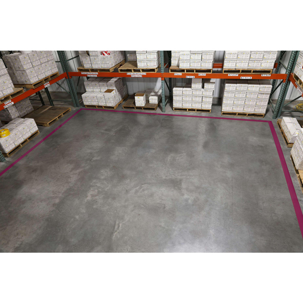 Mighty Line - Floor & Aisle Marking Tape: 3" Wide, 100' Long, PVC | MSC ...