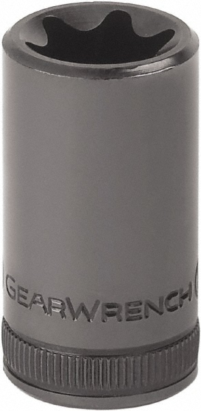 GEARWRENCH - Standard Hand Socket: 3/8" Drive, E10 Torx Socket, 6-Point ...