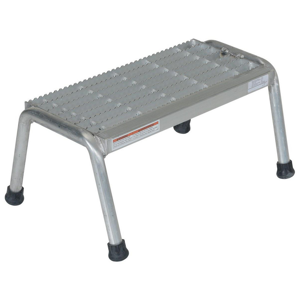 Vestil - 1 Step Aluminum Step Ladder: | MSC Direct