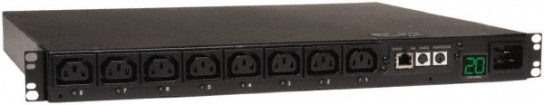 Tripp-Lite - 8 Outlets, 200/240 Volts, 20 Amps, 12' Cord, Power Outlet ...