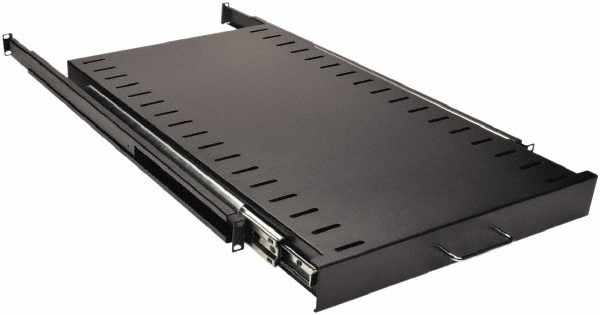 Tripp-Lite - Electrical Enclosure Shelf: Use with Rack Enclosure, Steel ...