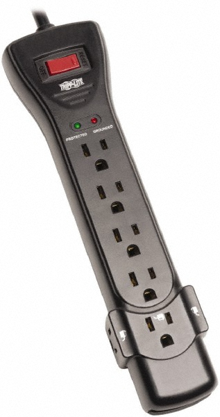 Tripp-Lite - 7 Outlets, 120 VAC15 Amps, 7' Cord, Power Outlet Strip ...
