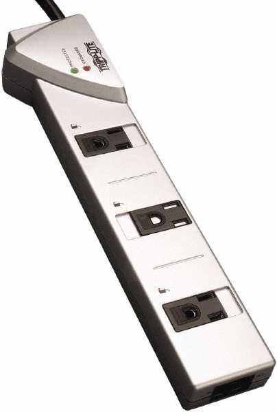 Tripp-Lite - 7 Outlets, 120 VAC15 Amps, 7' Cord, Power Outlet Strip ...