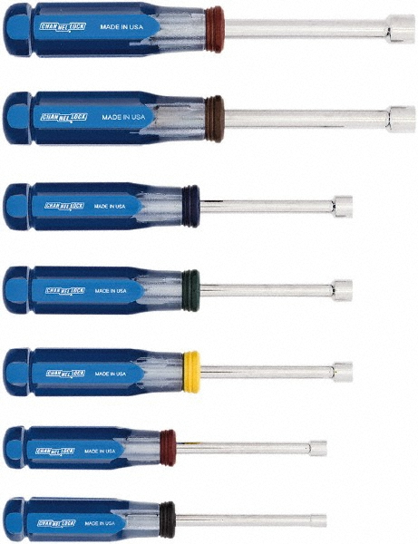 Channellock - 7 Piece, 3/16 to 1/2" Nut Driver Set - 41640343 - MSC ...