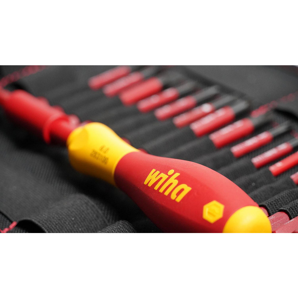 Wiha - Screwdriver Bit Sets; Set Type: Slimline, Insulated; Tip Type ...