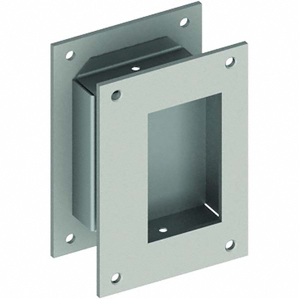 Hager - 3-1/2" Overall Width x 5" Overall Height, 3/4" Recess Depth ...